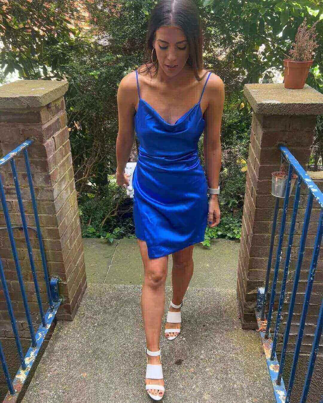 What Color Shoes to Wear with Royal Blue Dress for a Wedding - 5+ Real ...